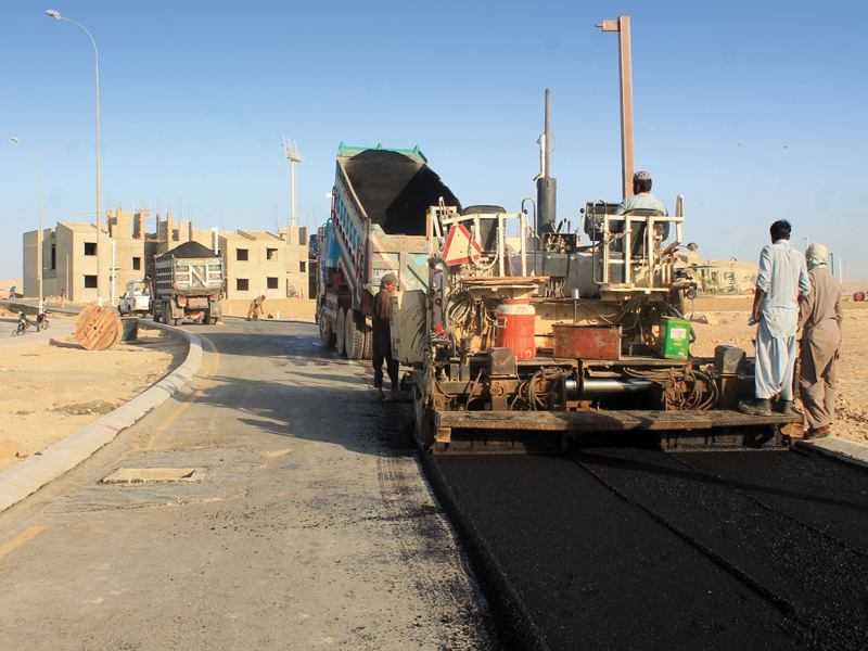 Infrastructure Work – Naya Nazimabad