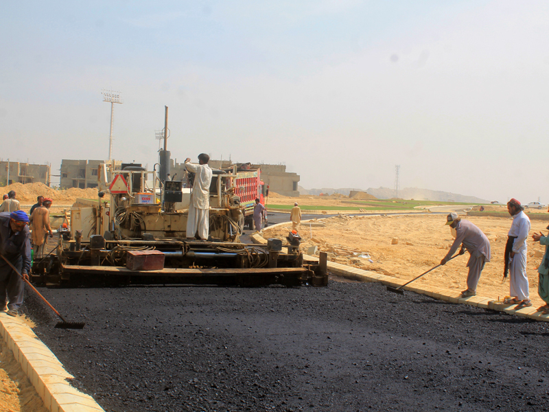 Infrastructure Work – Naya Nazimabad