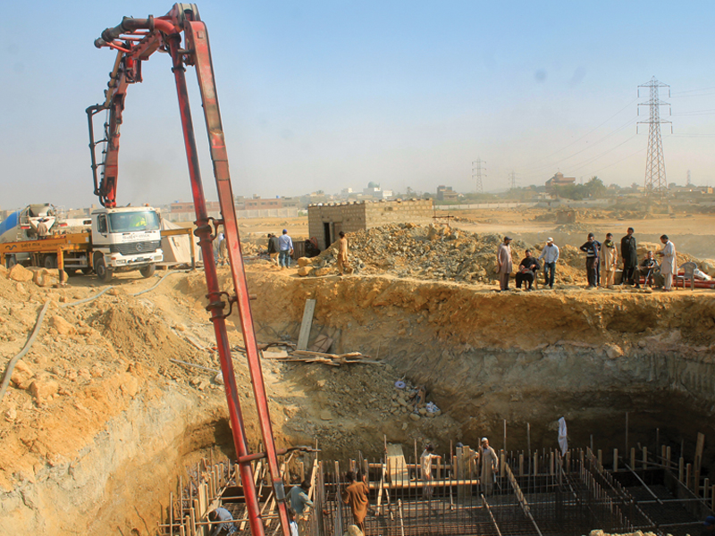 Infrastructure Work – Naya Nazimabad