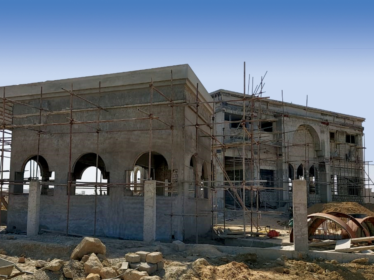 Construction of Mohalla Masjid Block D – Naya Nazimabad